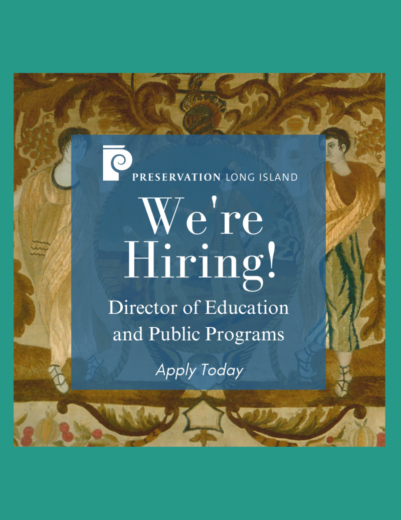 Job Opening: Director of Education and Public Programs - Preservation ...
